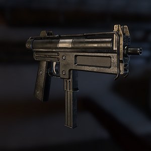 3d max kriss smg vector