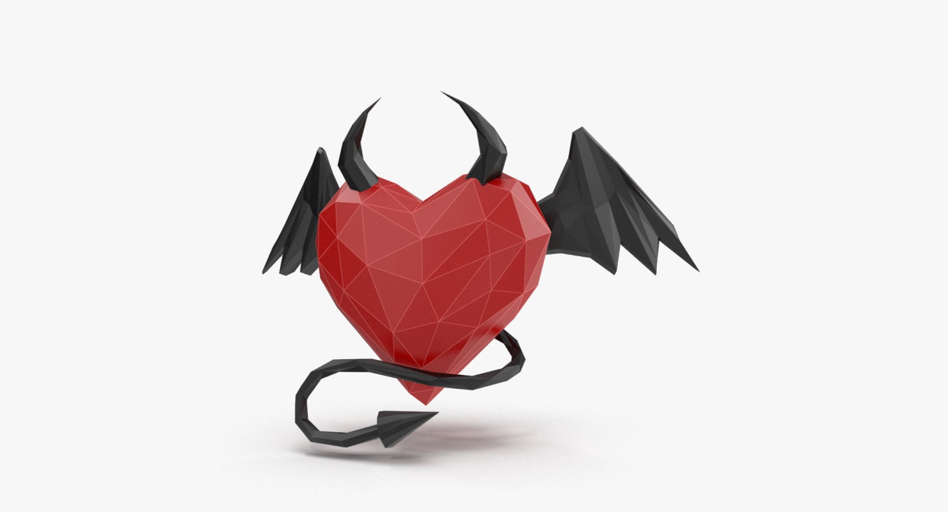 Devil Heart Model - TurboSquid 1245300