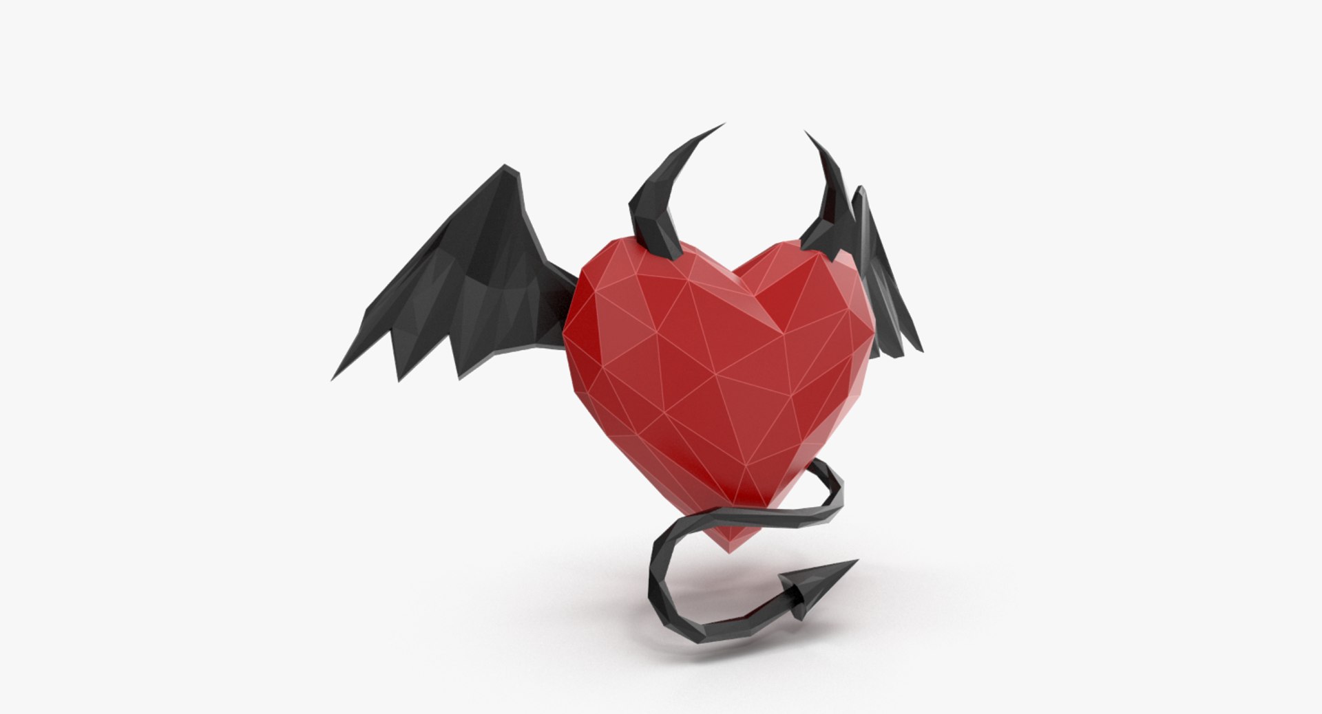 Devil Heart Model - TurboSquid 1245300