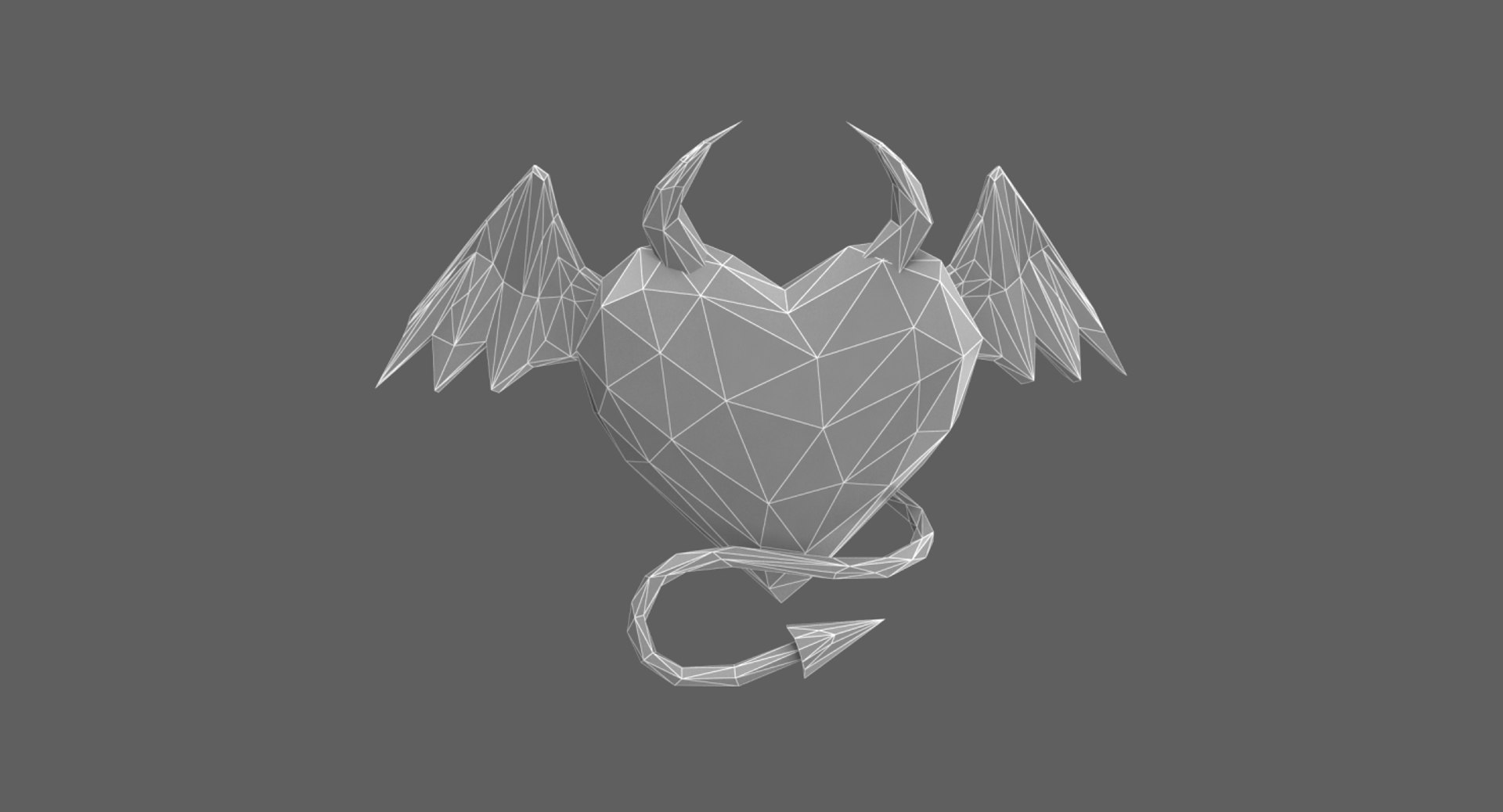 Devil Heart Model - TurboSquid 1245300