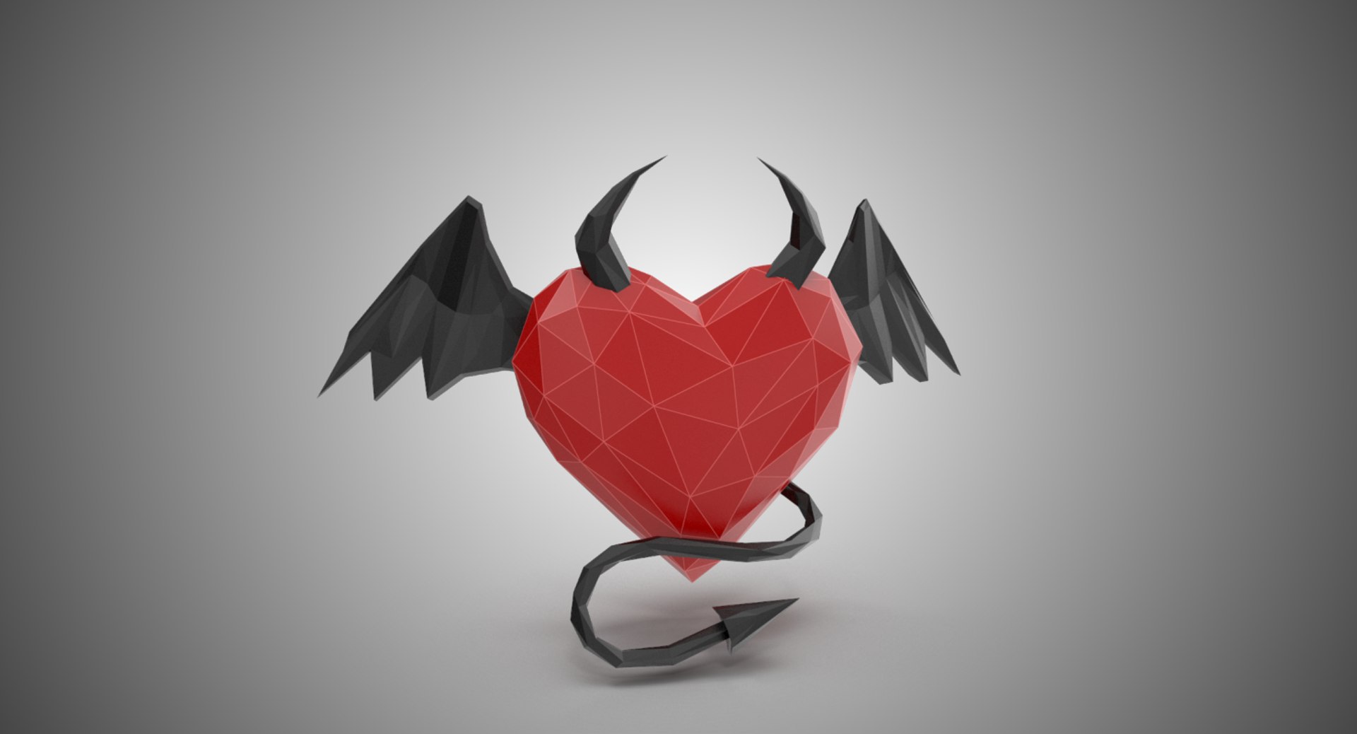 Devil Heart Model - TurboSquid 1245300