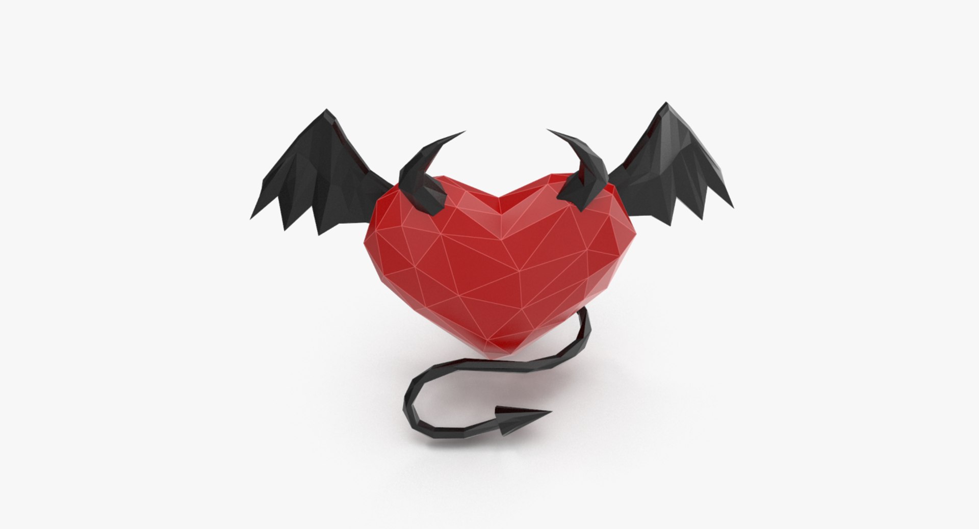 Devil Heart Model - TurboSquid 1245300