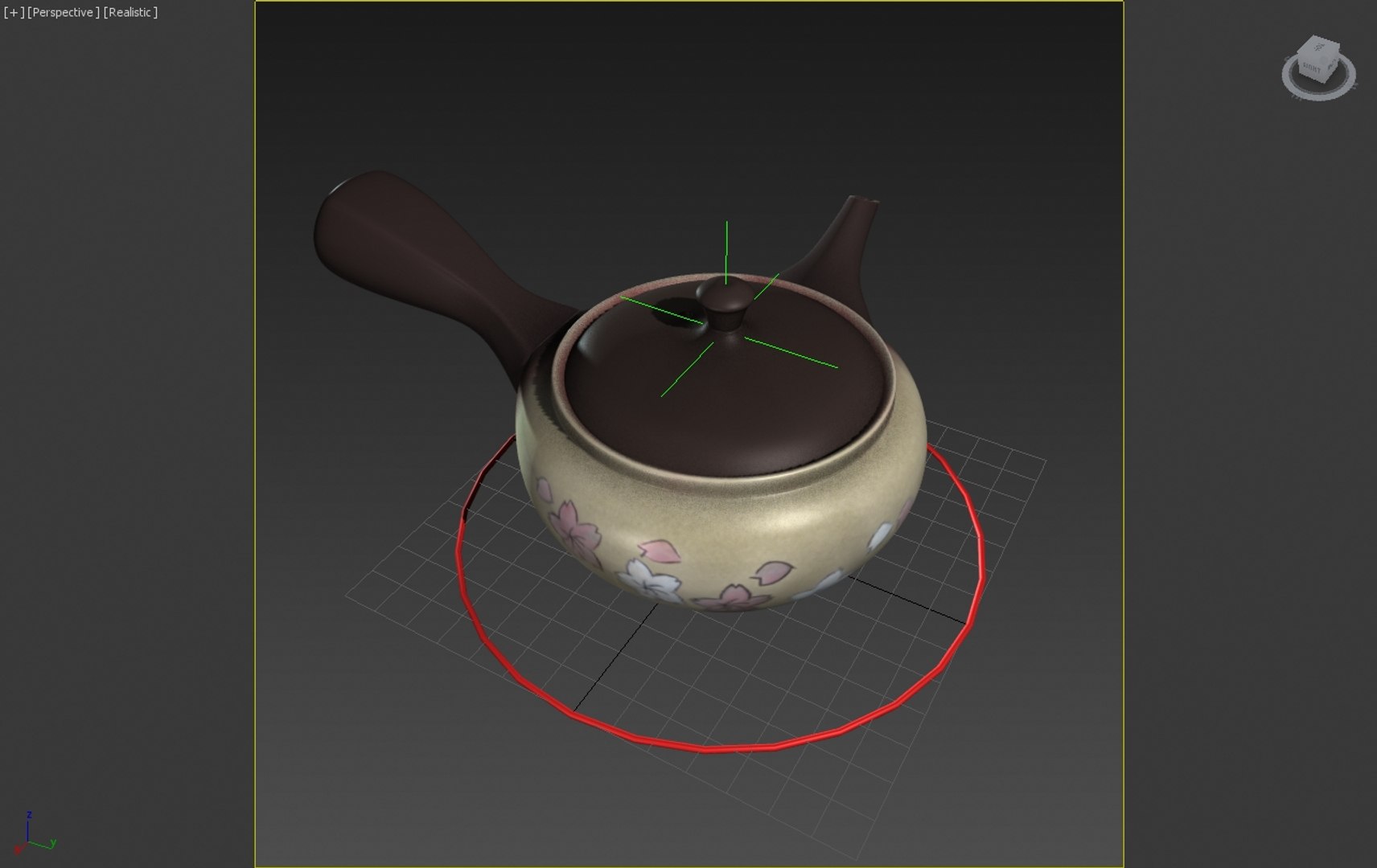 3D Japanese Teapot Model - TurboSquid 1174611