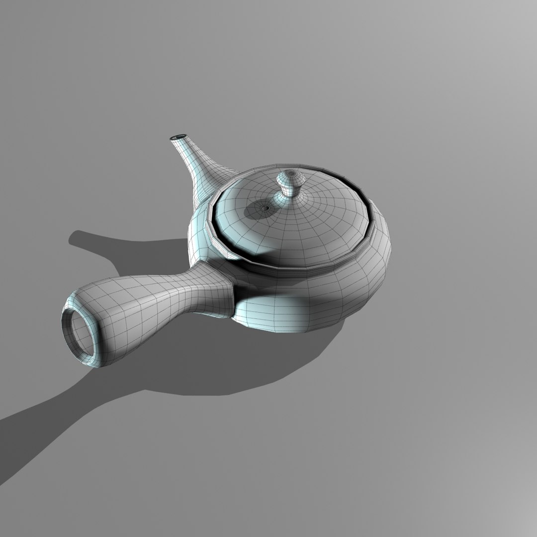 3D Japanese Teapot Model - TurboSquid 1174611