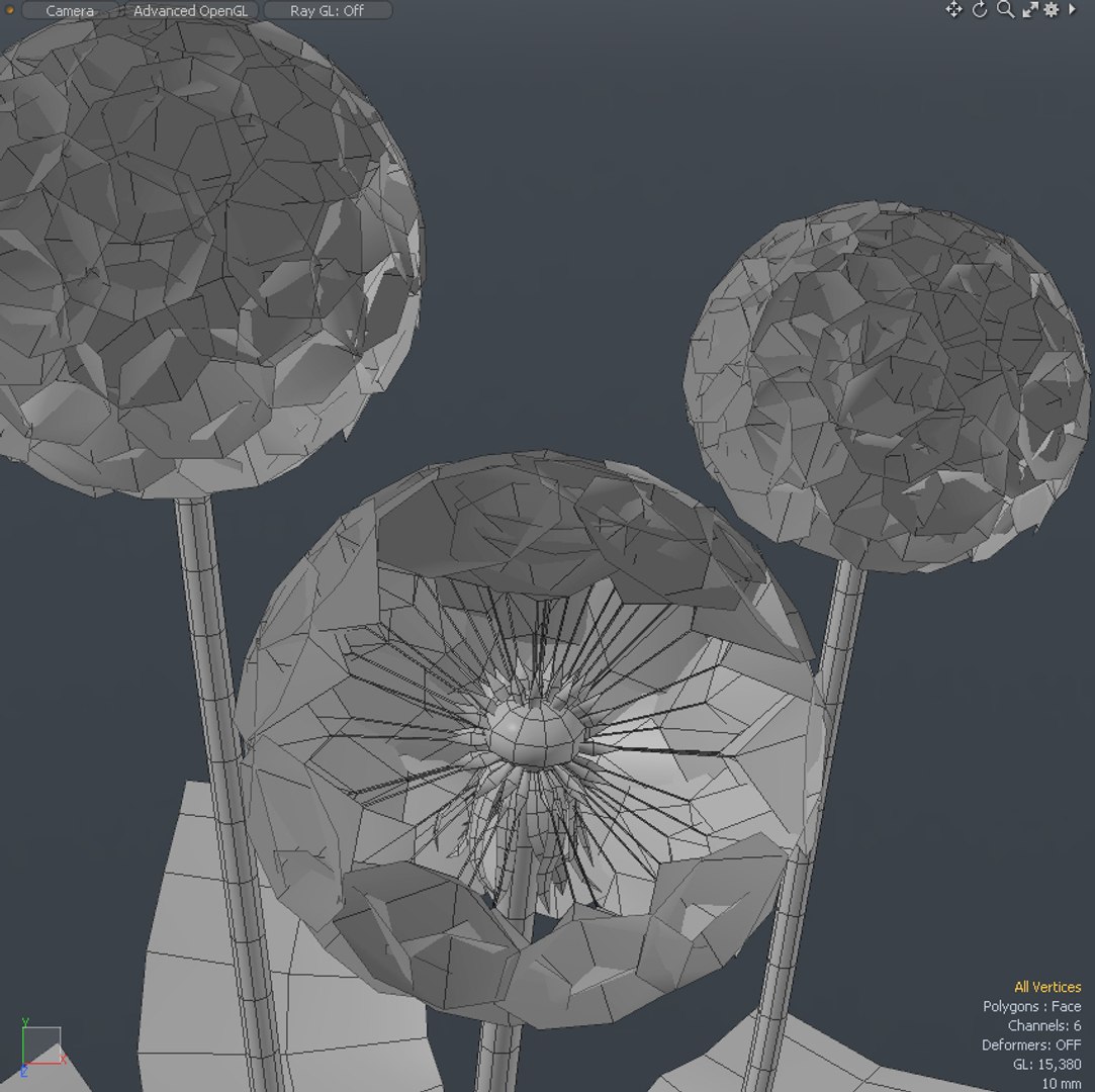 3d Dandelion