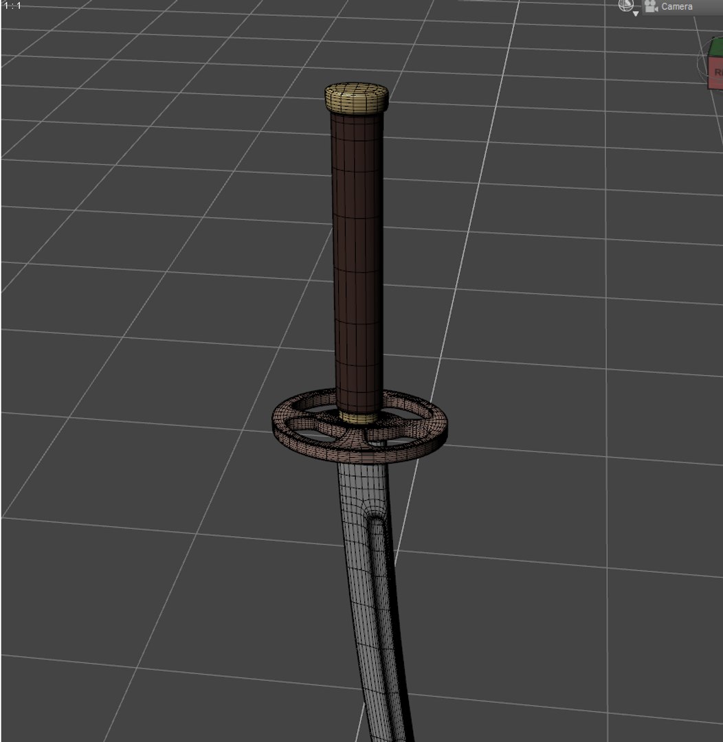 3D Model Japanese Sword - TurboSquid 1613012