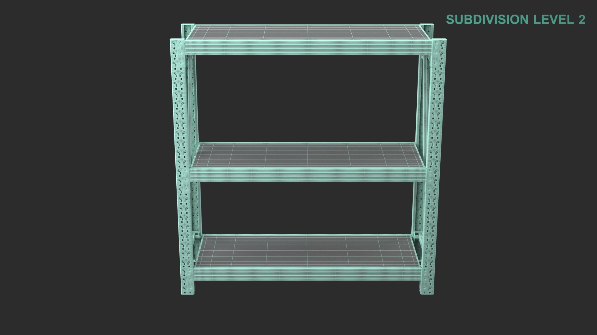 Warehouse Shelf model - TurboSquid 2120971