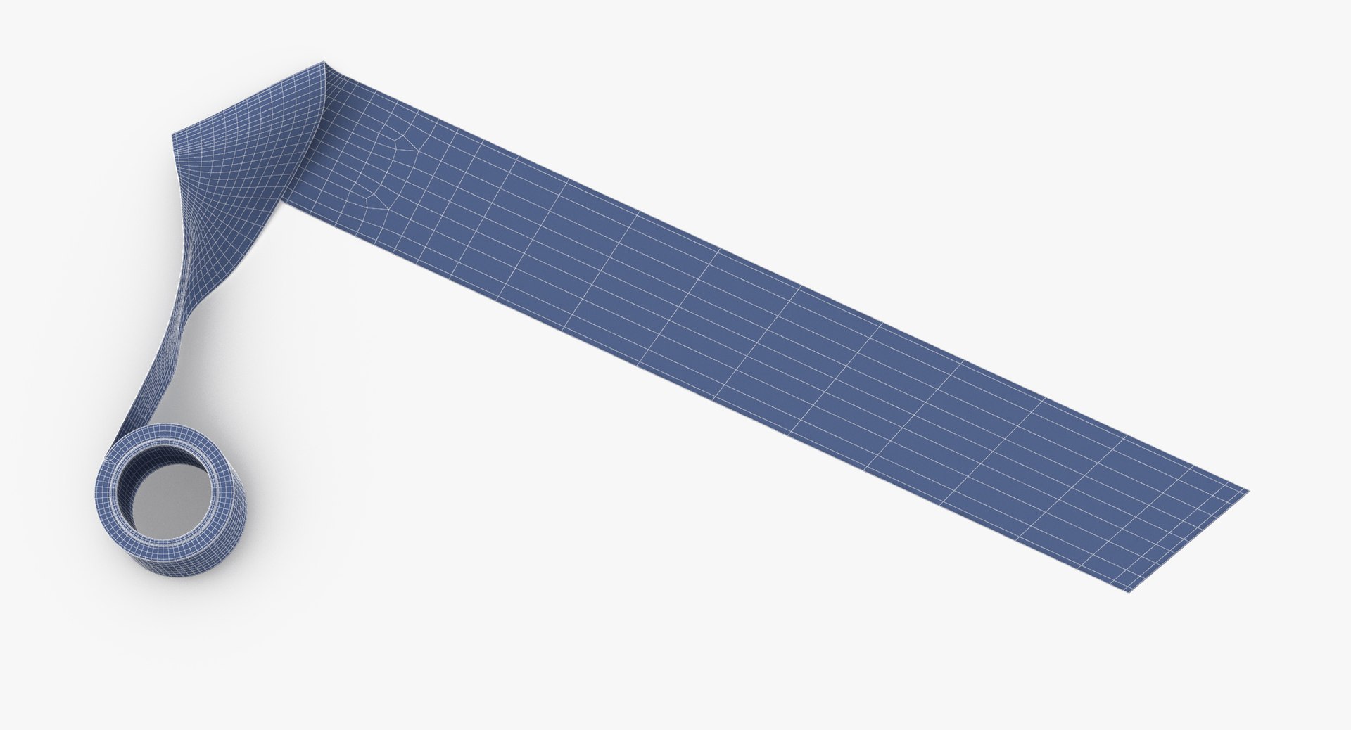 3D Model Crime Scene Tape 04 - TurboSquid 1149297