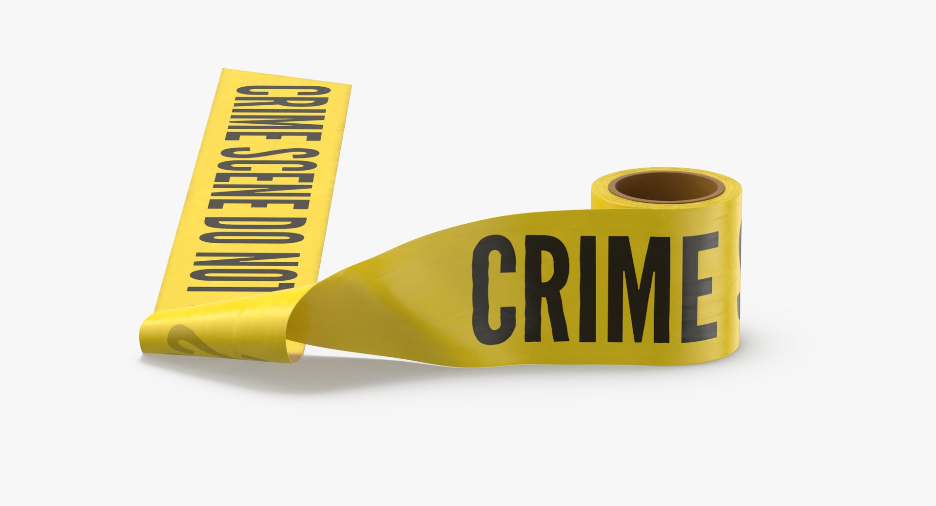3D Model Crime Scene Tape 04 - TurboSquid 1149297