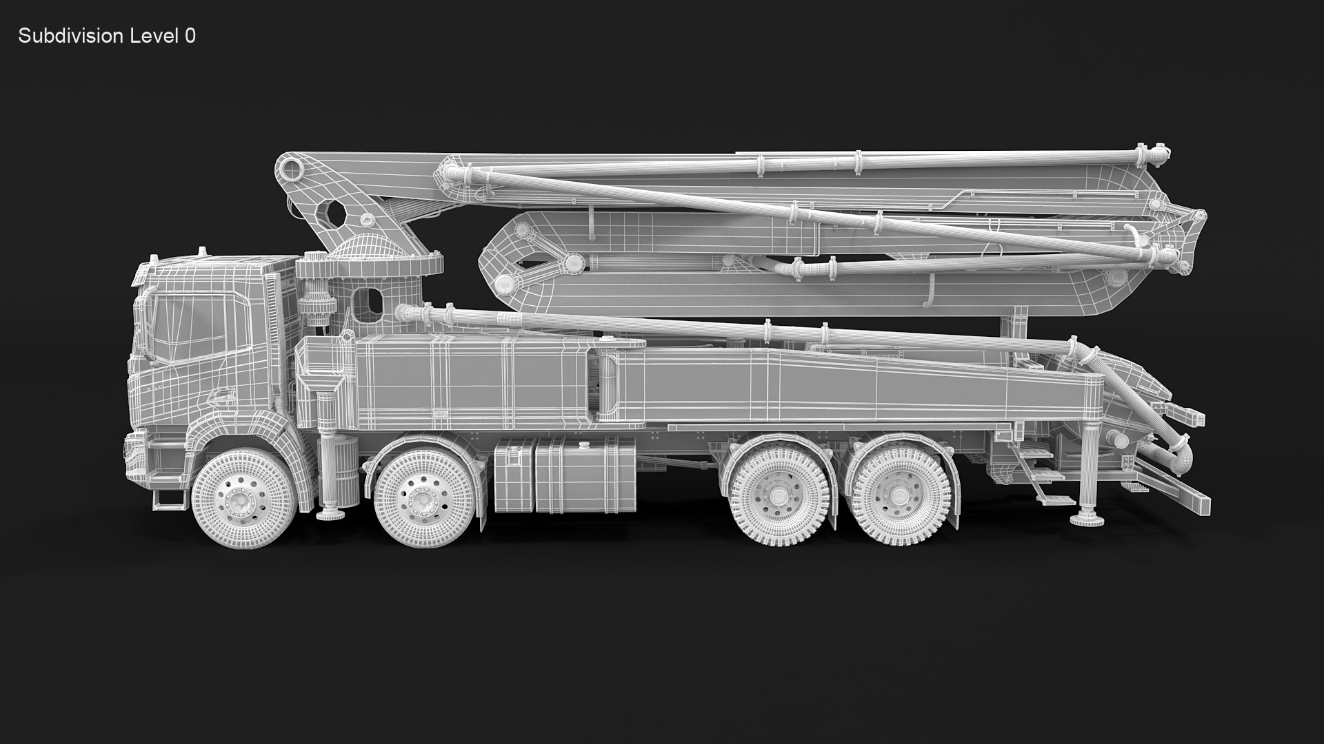 Iveco Concrete Mixer And Pump Collection 3D - TurboSquid 2123680