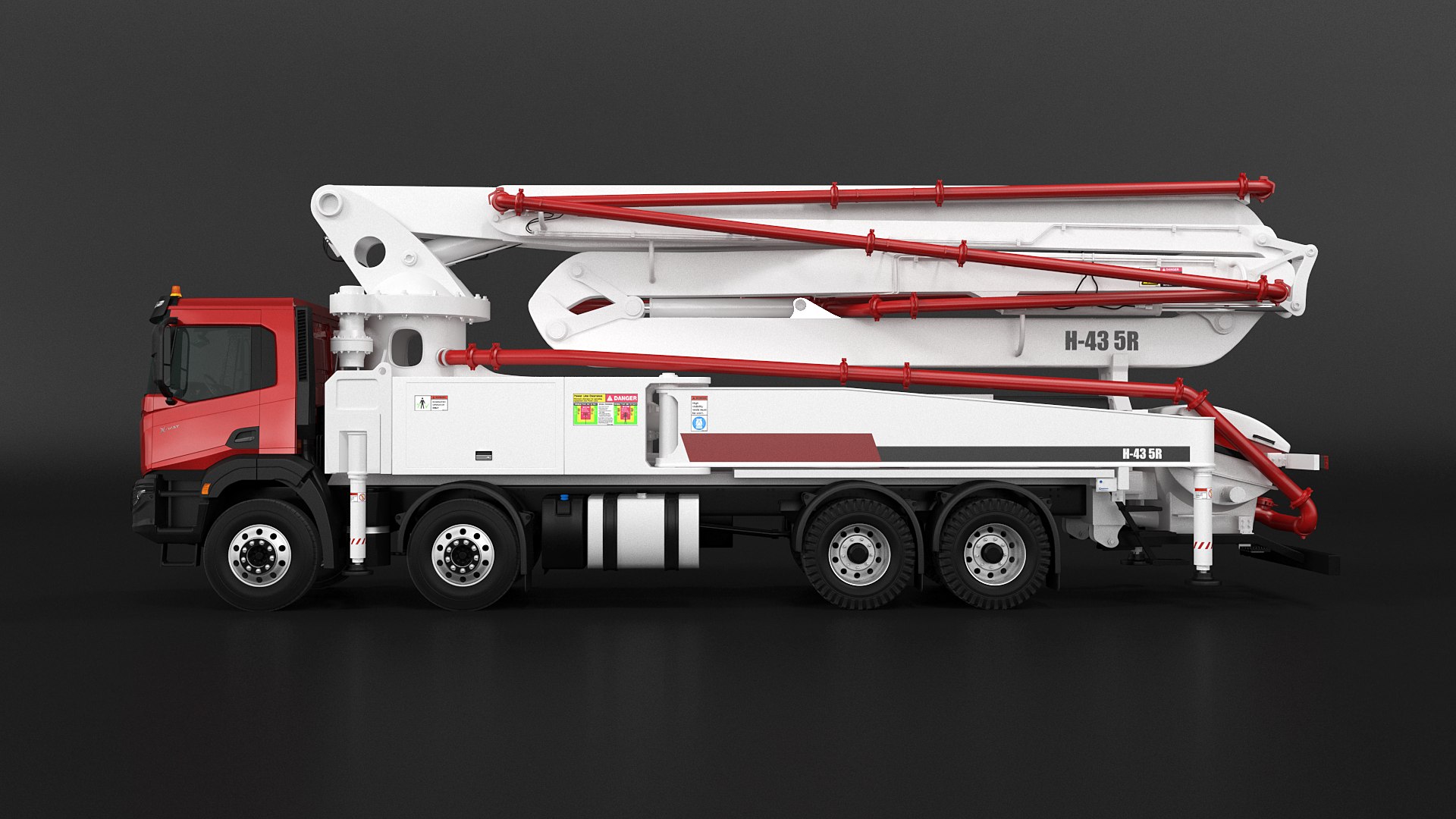 Iveco Concrete Mixer And Pump Collection 3D - TurboSquid 2123680