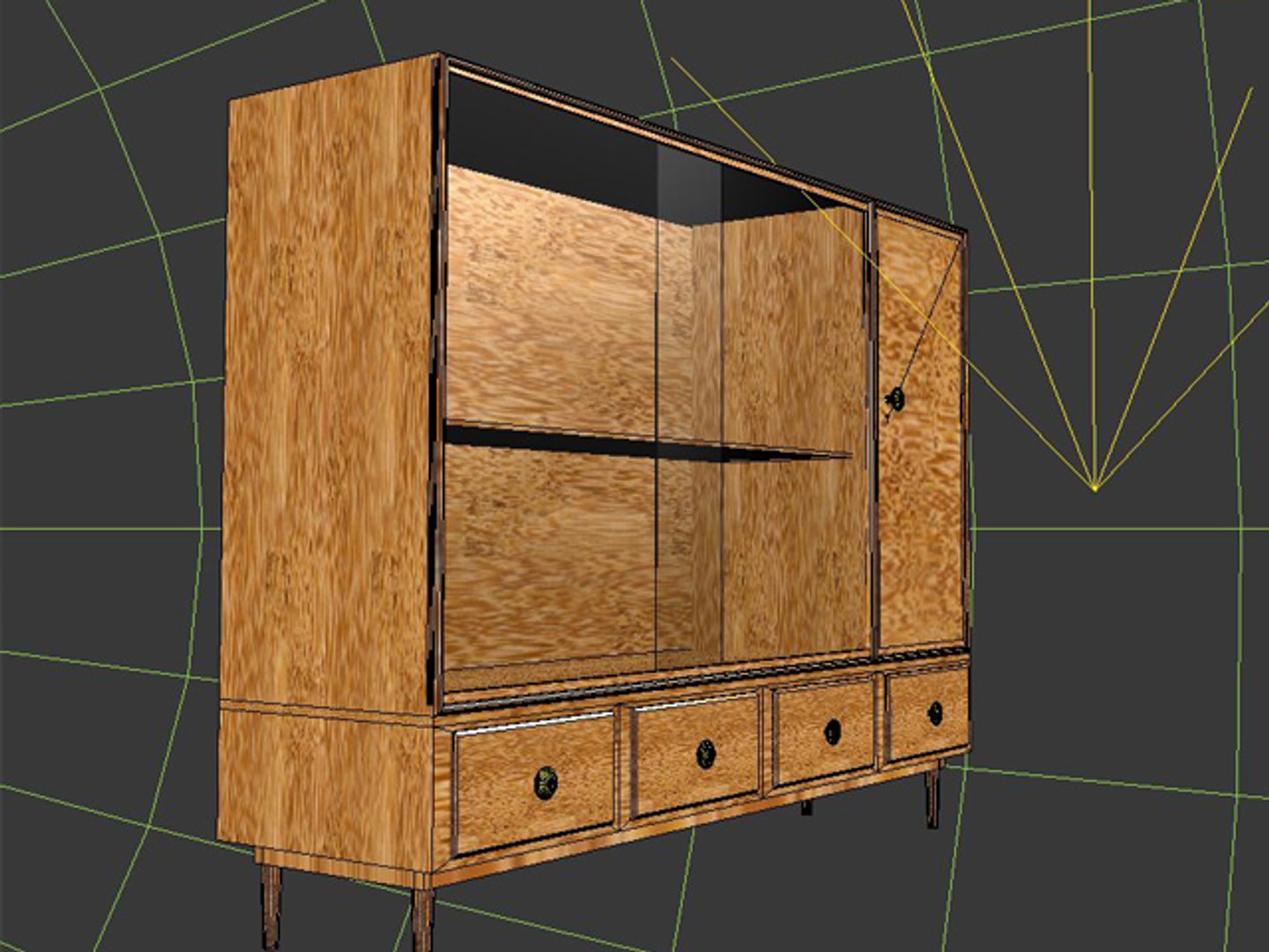 3d cabinet model