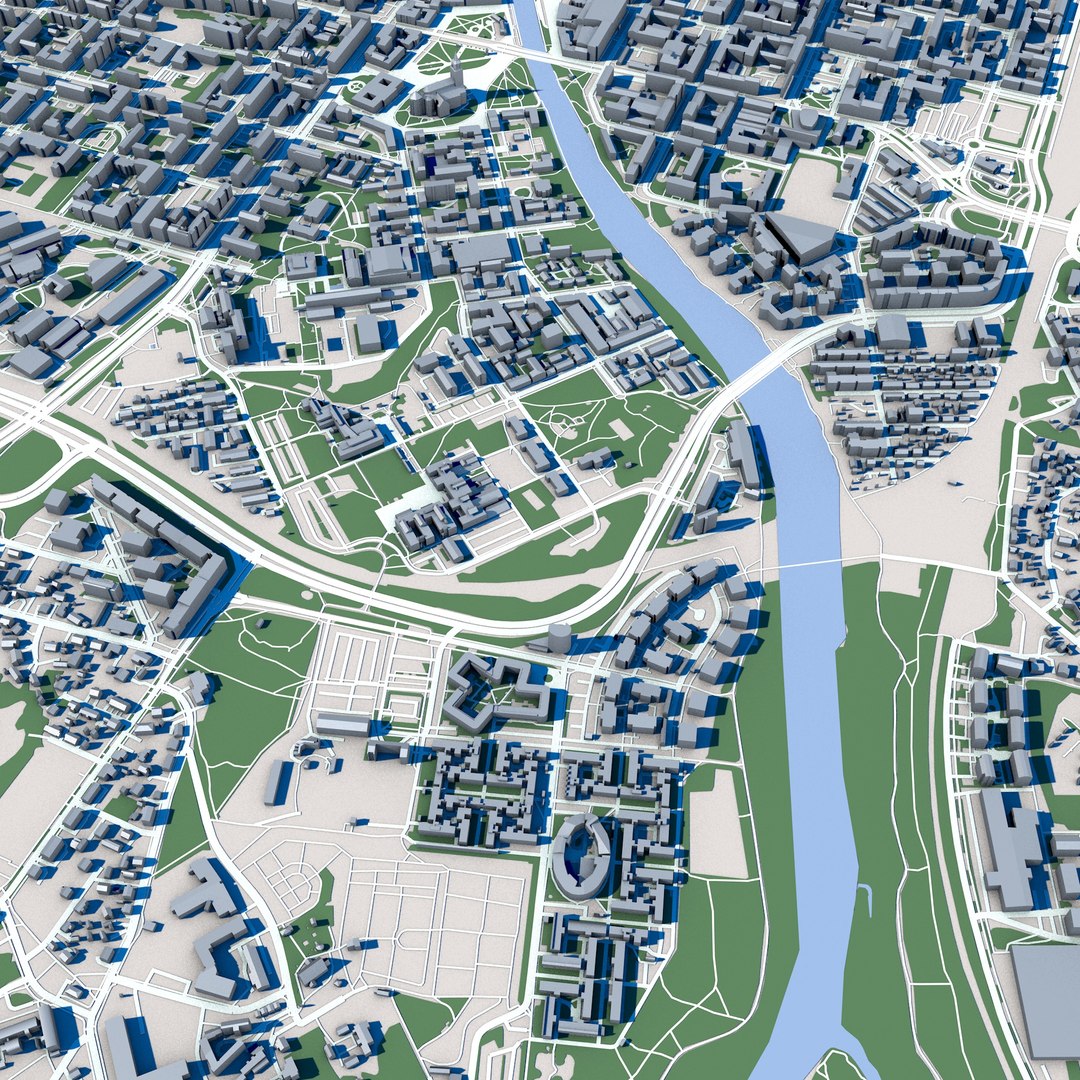 Turku City Finland 3D Model - TurboSquid 2420914