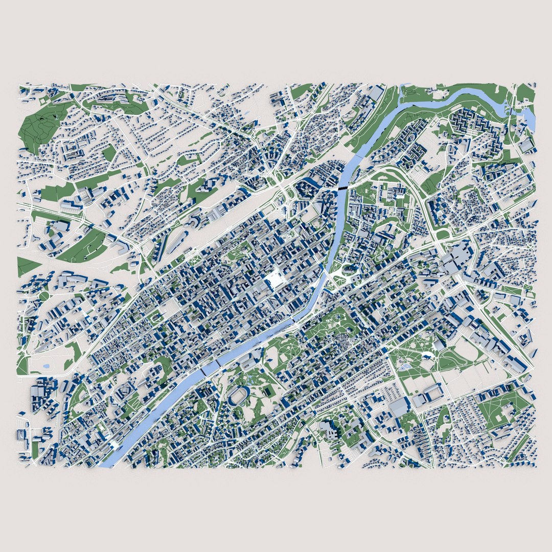 Turku City Finland 3D Model - TurboSquid 2420914