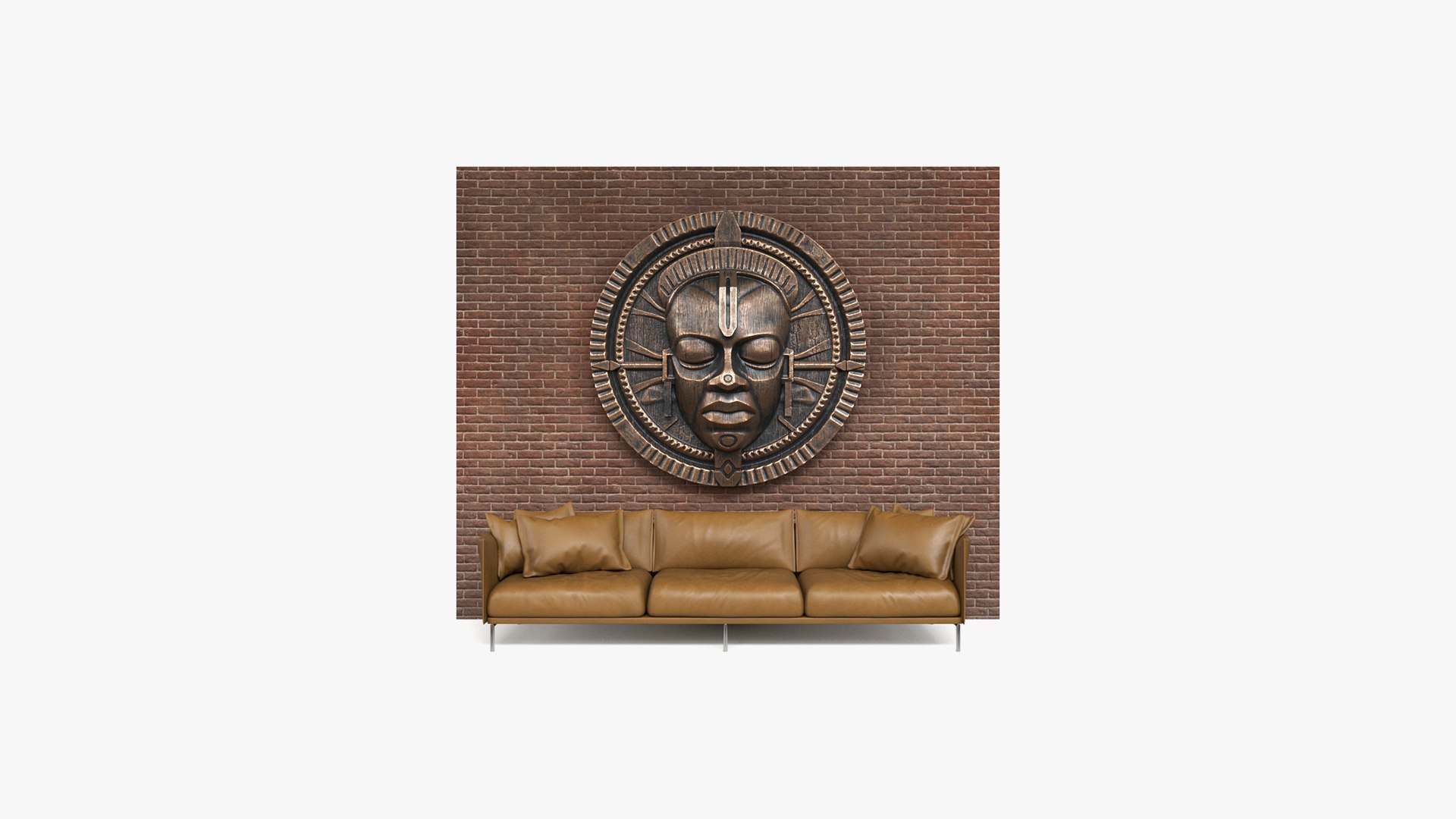 Wall Mask 3D Model - TurboSquid 2284833