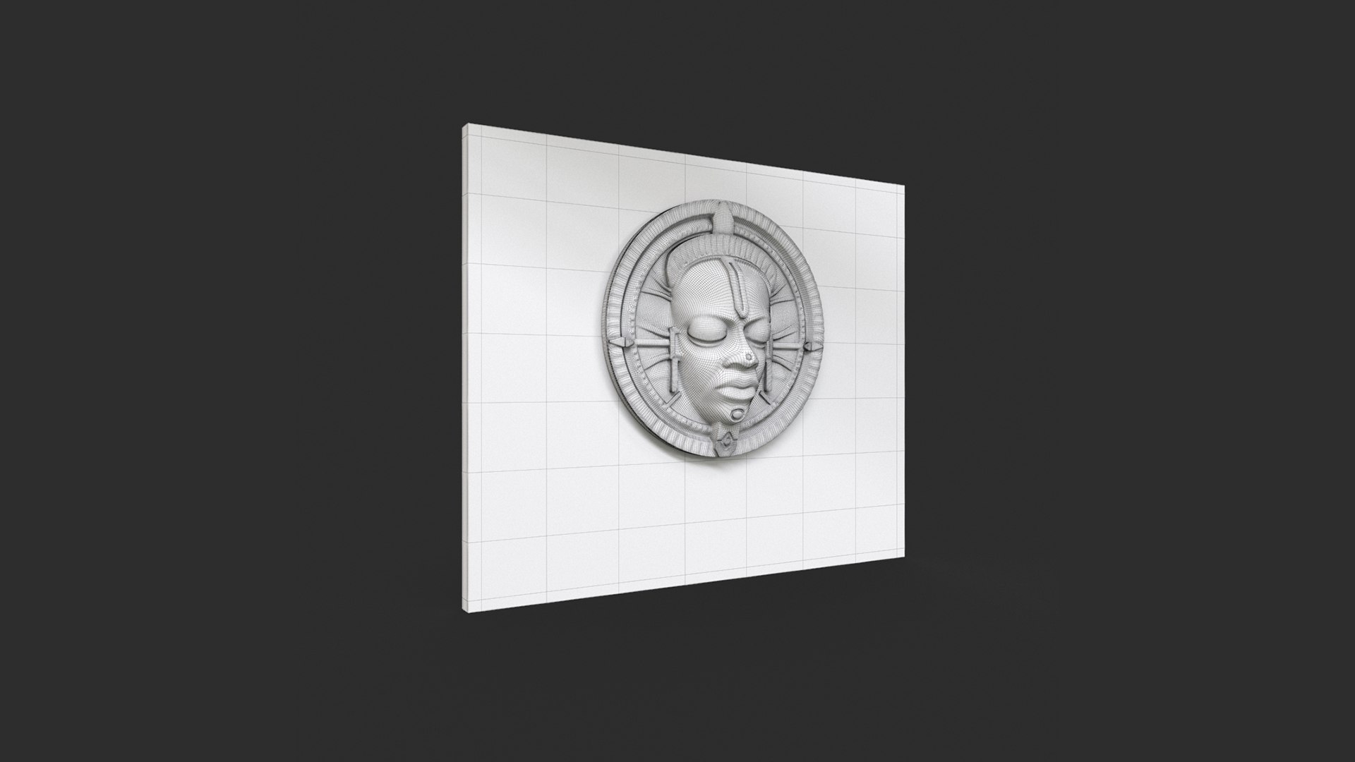 Wall Mask 3D Model - TurboSquid 2284833