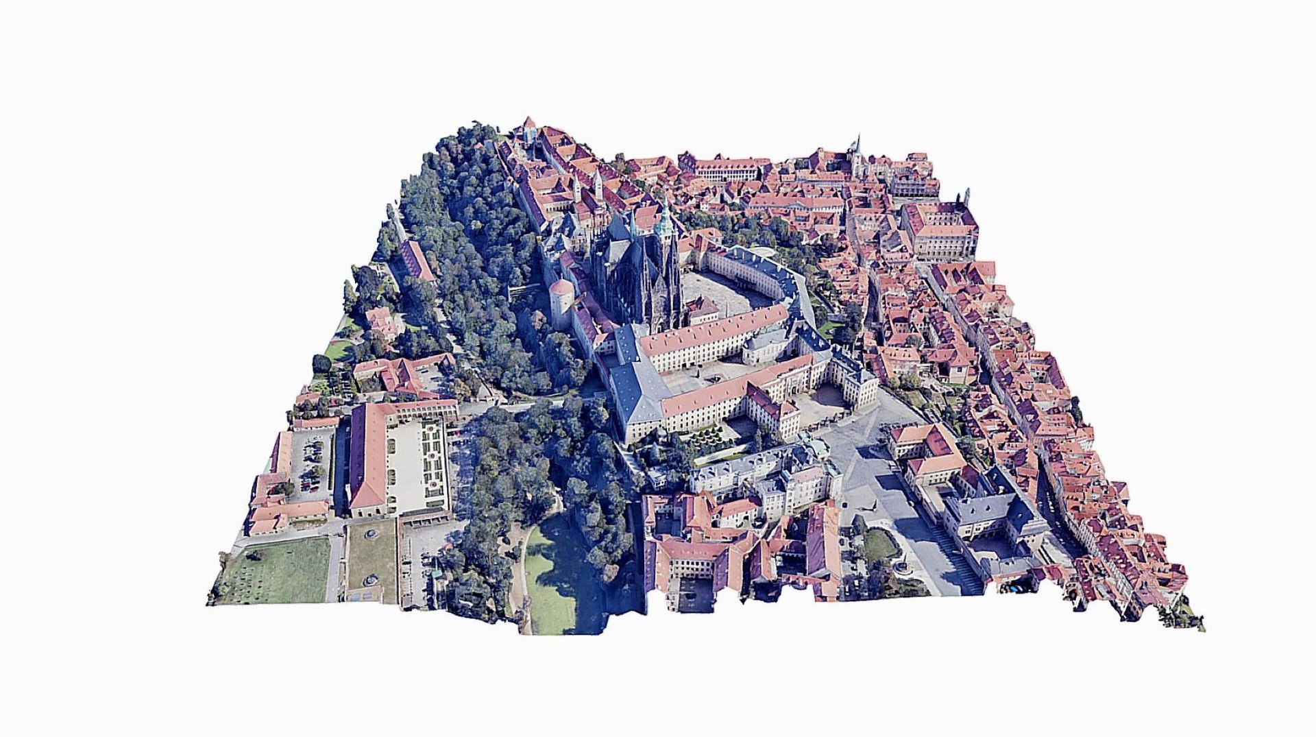 Prague Castle 3D - TurboSquid 2069587