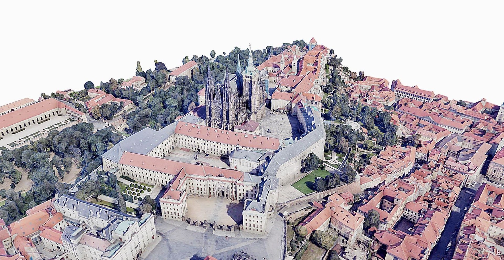 Prague Castle 3D - TurboSquid 2069587