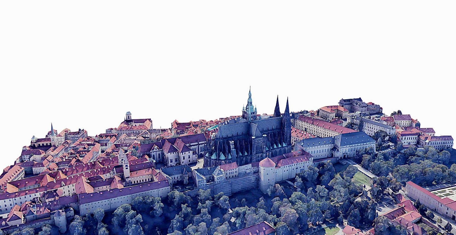 Prague Castle 3D - TurboSquid 2069587