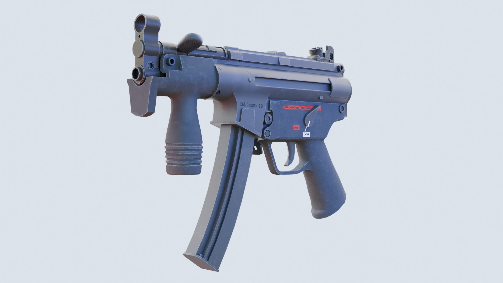 3D Model MP5K BLEND - TurboSquid 2280913