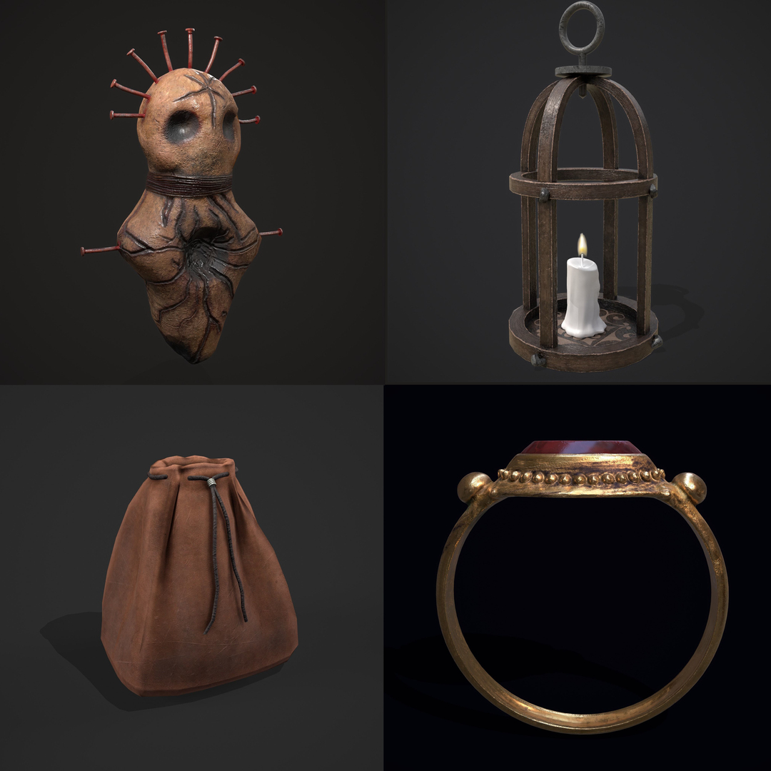 3D Medieval Prop Mix Ten - TurboSquid 1825124