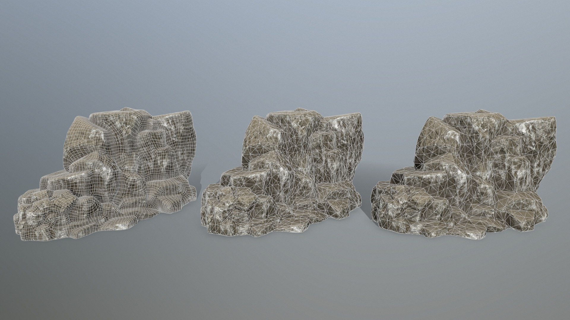 3D Rocks - TurboSquid 1386899