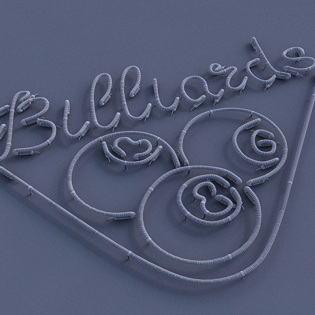 Neon Sign 3D Model - TurboSquid 1438368