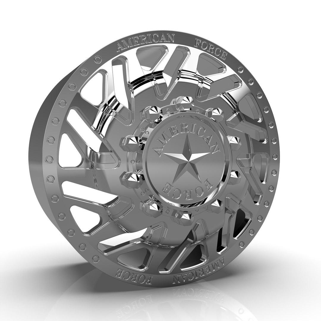 3D AMERICAN FORCE N13 DERANGE DRW WHEEL - TurboSquid 2145815