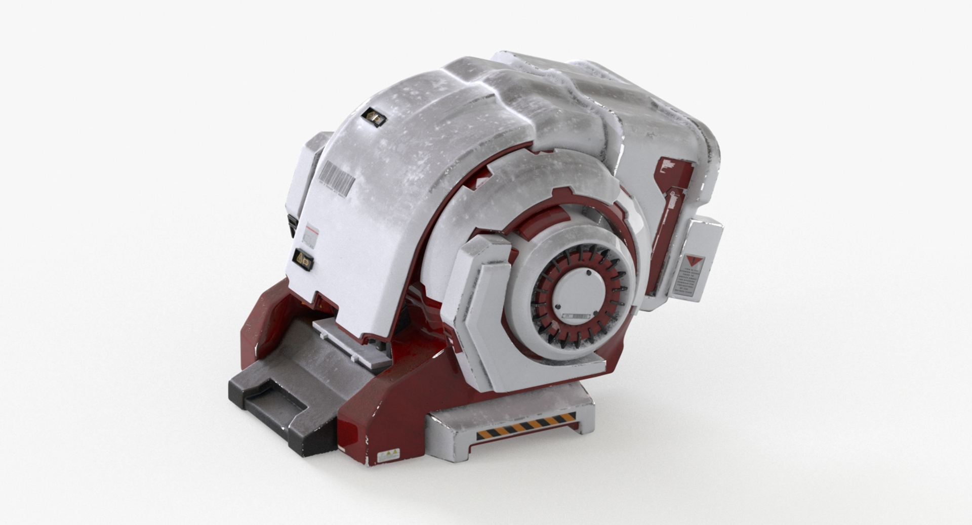 3d Model Sci-fi Engine Sci Fi