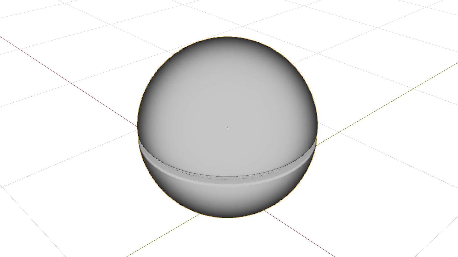 3D Modern Half Style Sphere Wooden And Metallic Futuristic Lamp ...