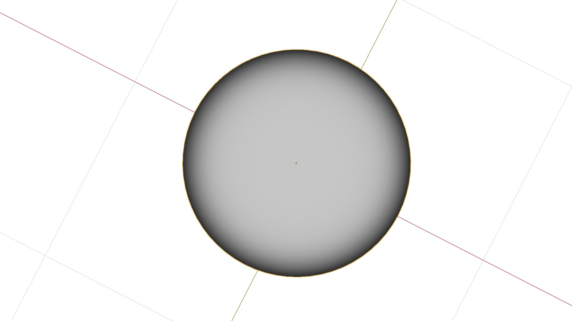 3D Modern Half Style Sphere Wooden And Metallic Futuristic Lamp ...