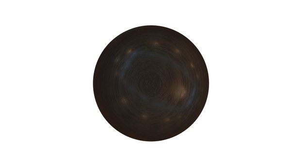 3D Modern half style sphere wooden and metallic futuristic lamp ...