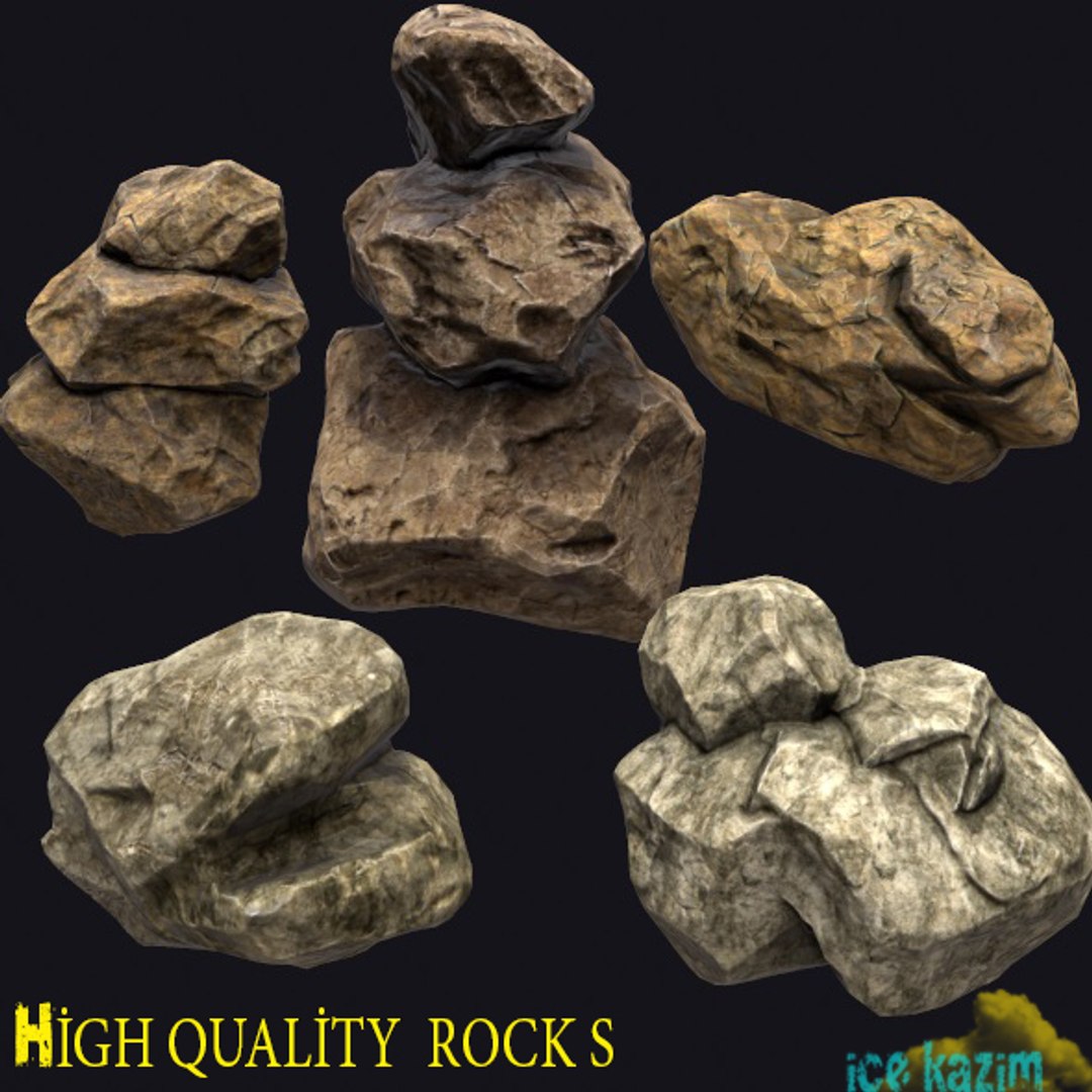rock pack obj