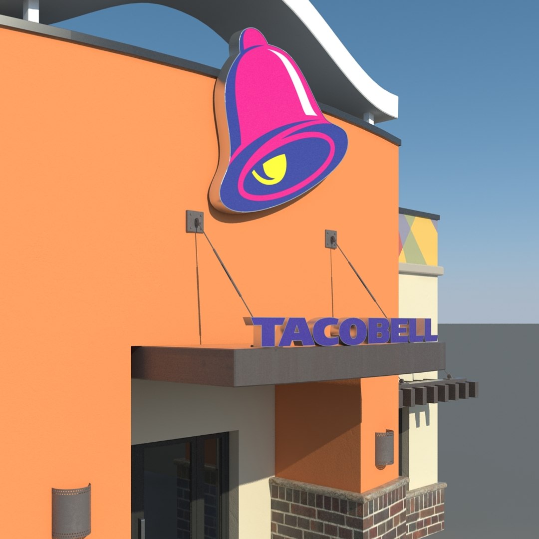3d Model Taco Bell Restaurant