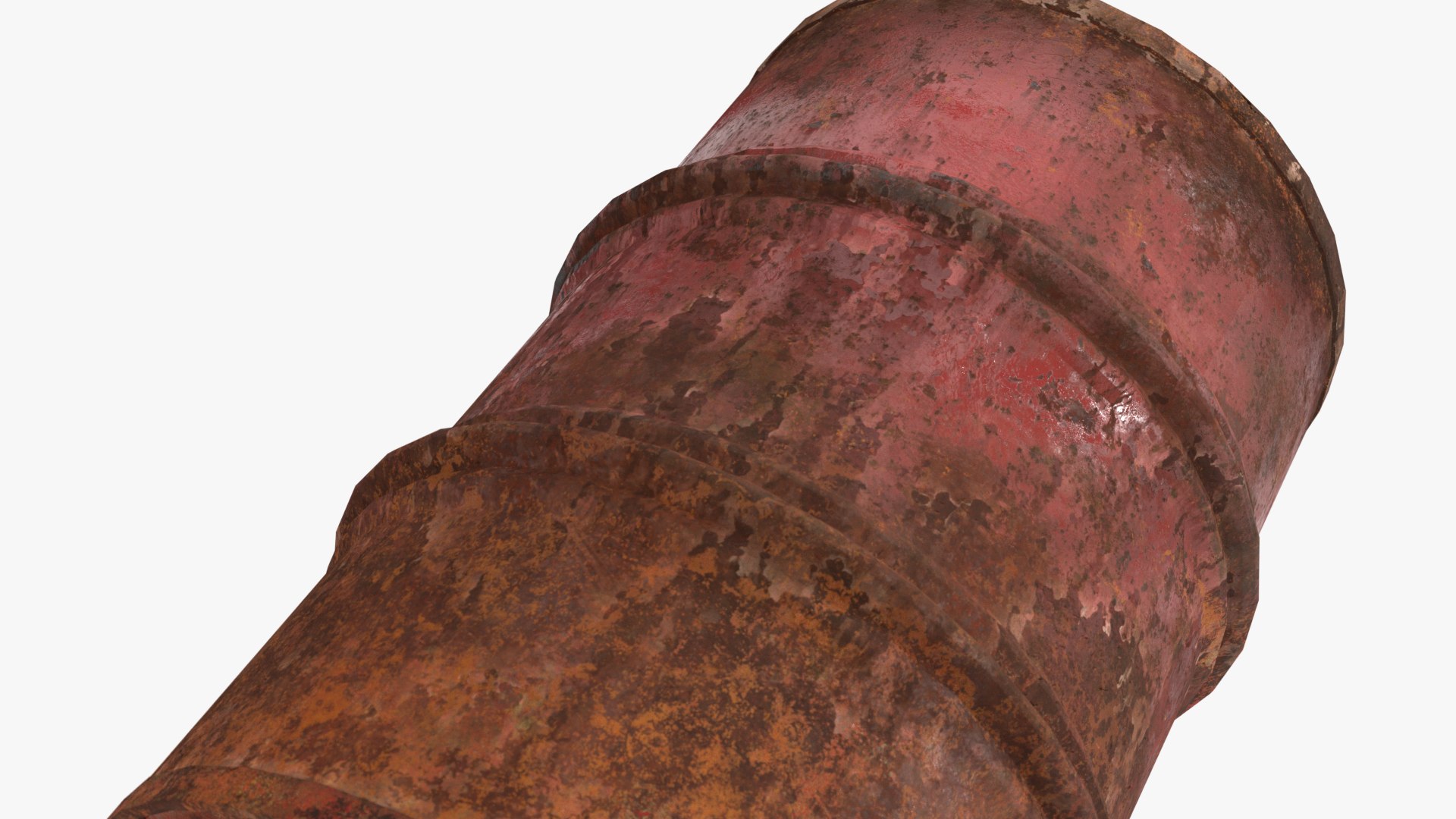 3D Heavily Rusted Oil Drum - TurboSquid 1761560