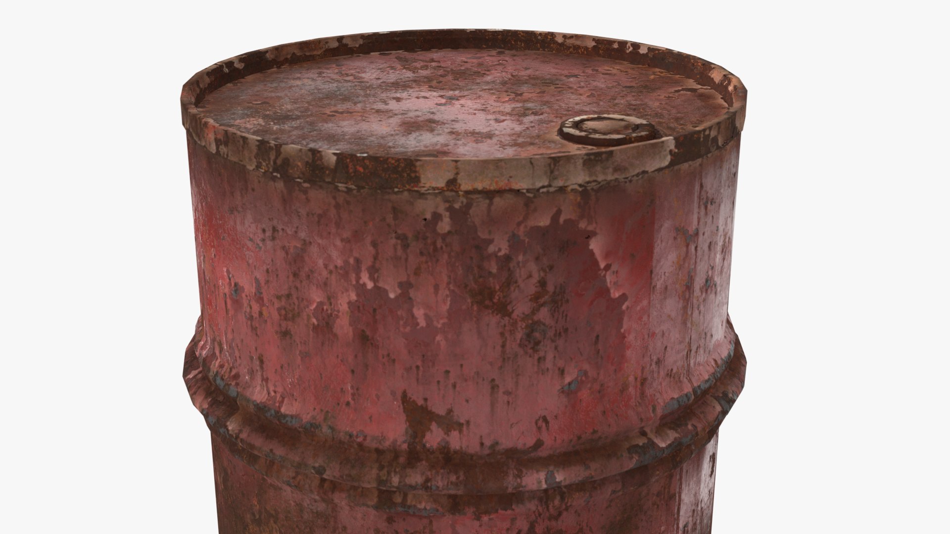 3D Heavily Rusted Oil Drum - TurboSquid 1761560