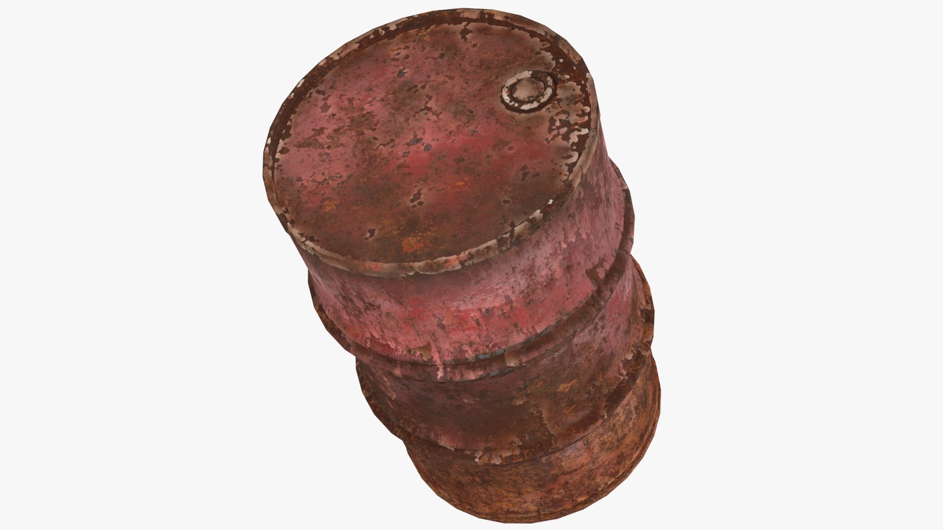 3D Heavily Rusted Oil Drum - TurboSquid 1761560