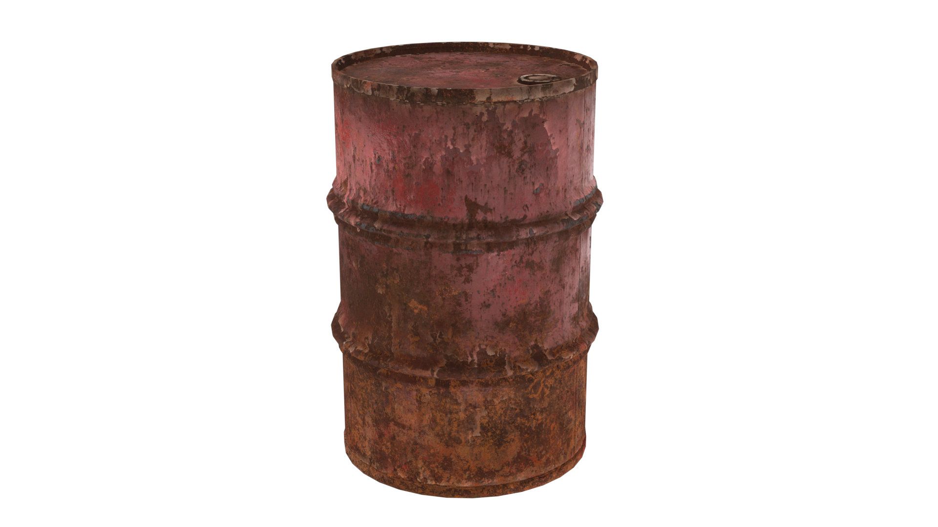 3D Heavily Rusted Oil Drum - TurboSquid 1761560