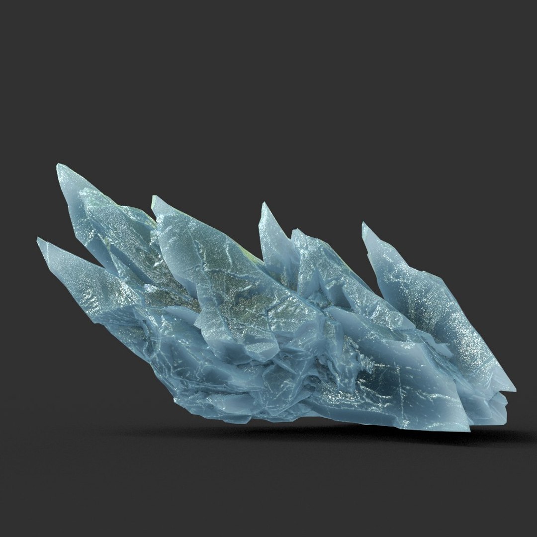 8 Low poly PBR Scifi Spiky Ice 3D model - TurboSquid 2163568