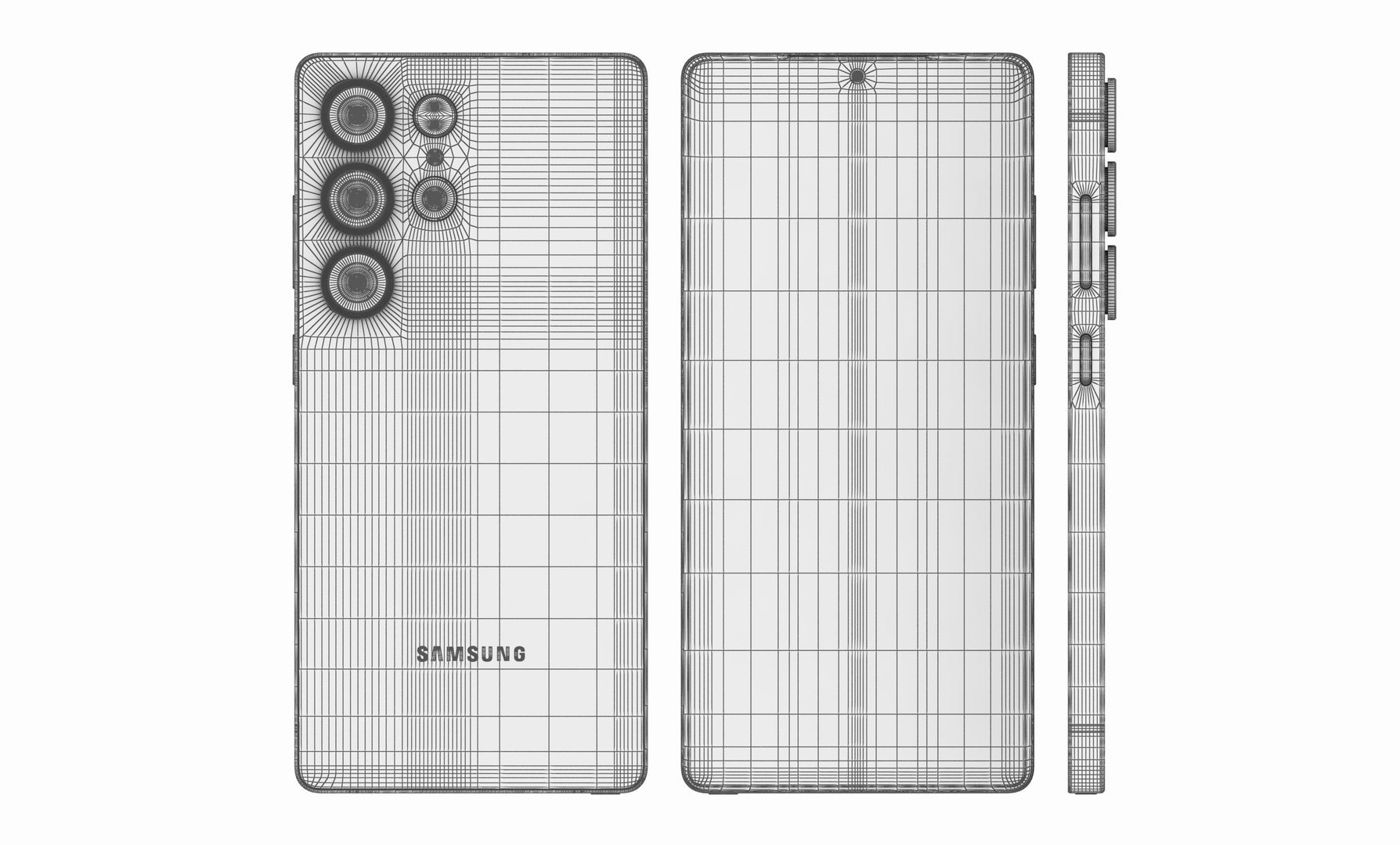 Samsung Galaxy S25 Ultra Titanium Silverblue 3D Model - TurboSquid 2352711