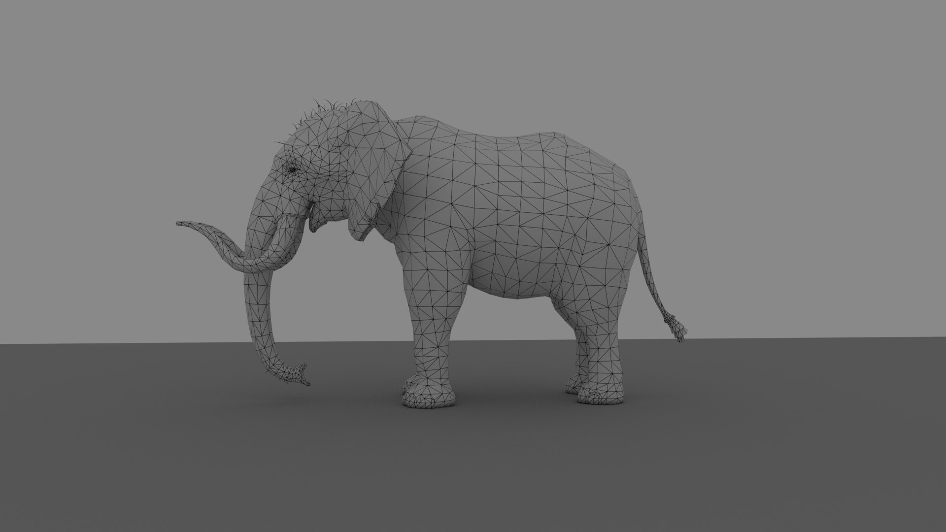 Elephant Walking And Run 3D Model - TurboSquid 2090332
