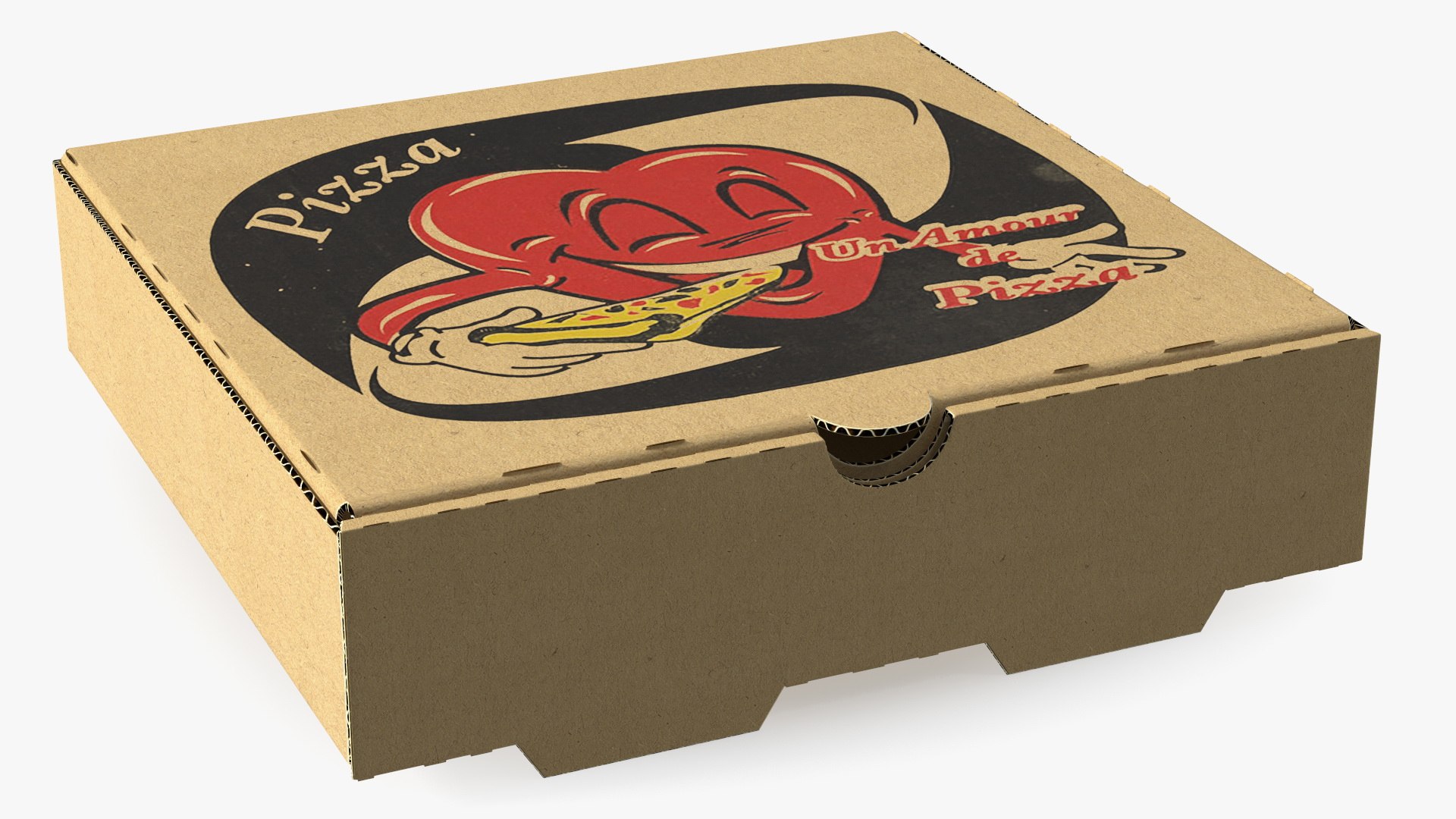 3D Pizza Delivery Box Design Model - TurboSquid 2388718