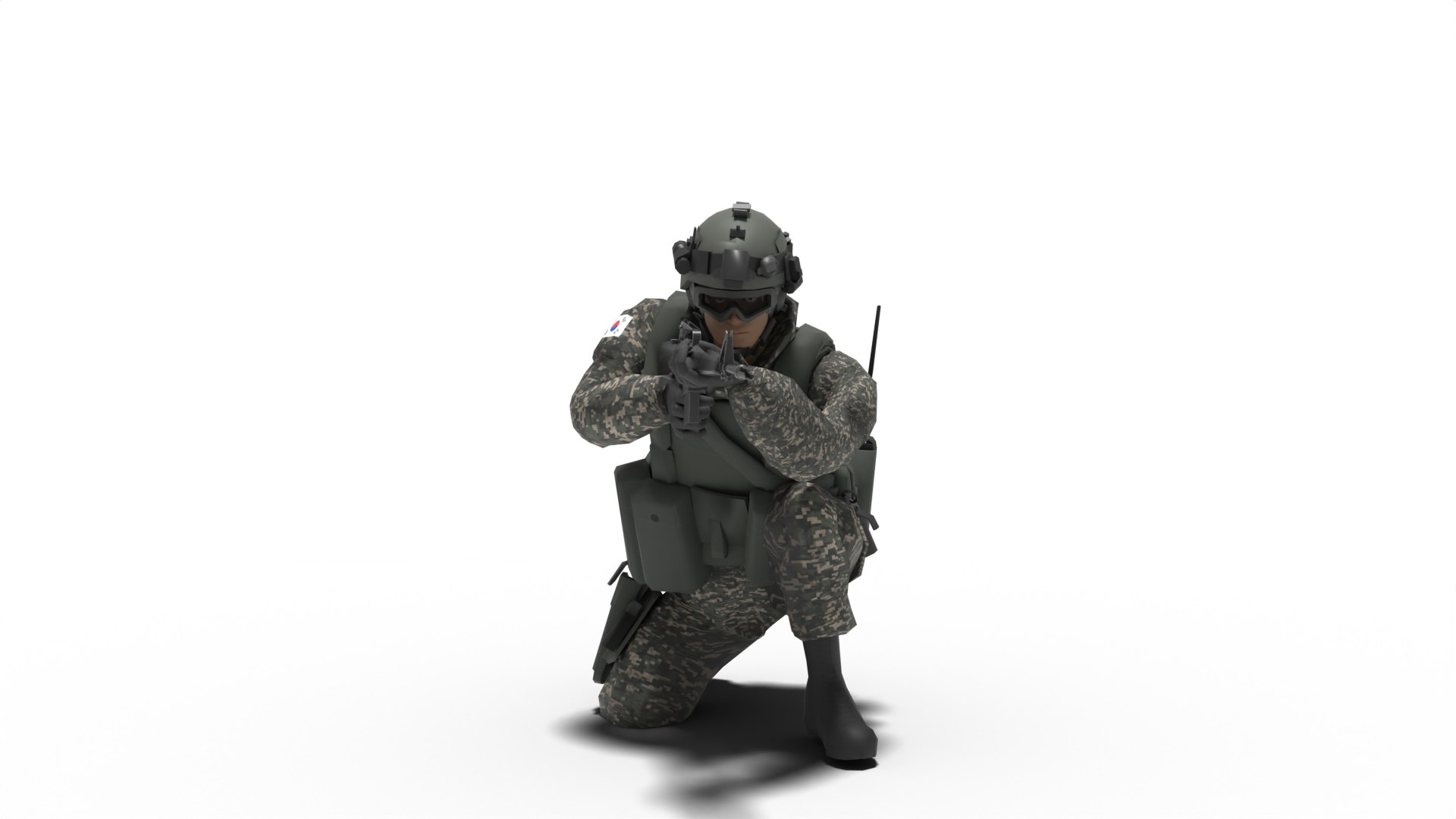Soldier 3D - TurboSquid 2229603