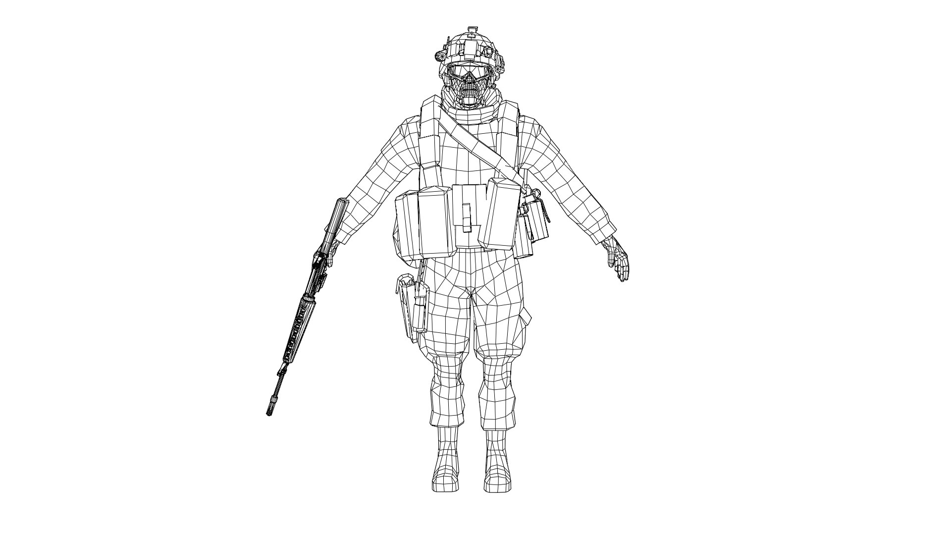 Soldier 3D - TurboSquid 2229603