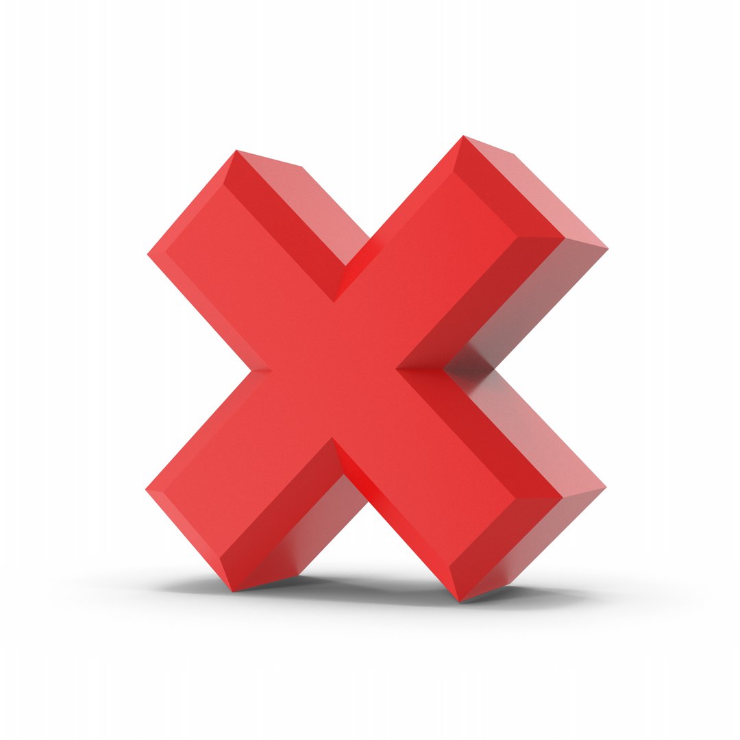 3D Red Cross - TurboSquid 2228939