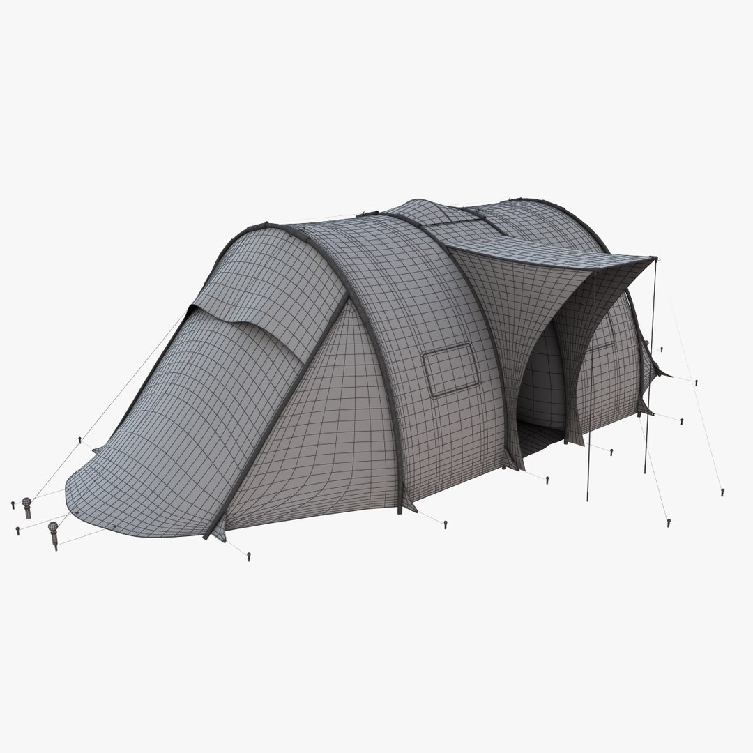 Realistic Military Tent Max