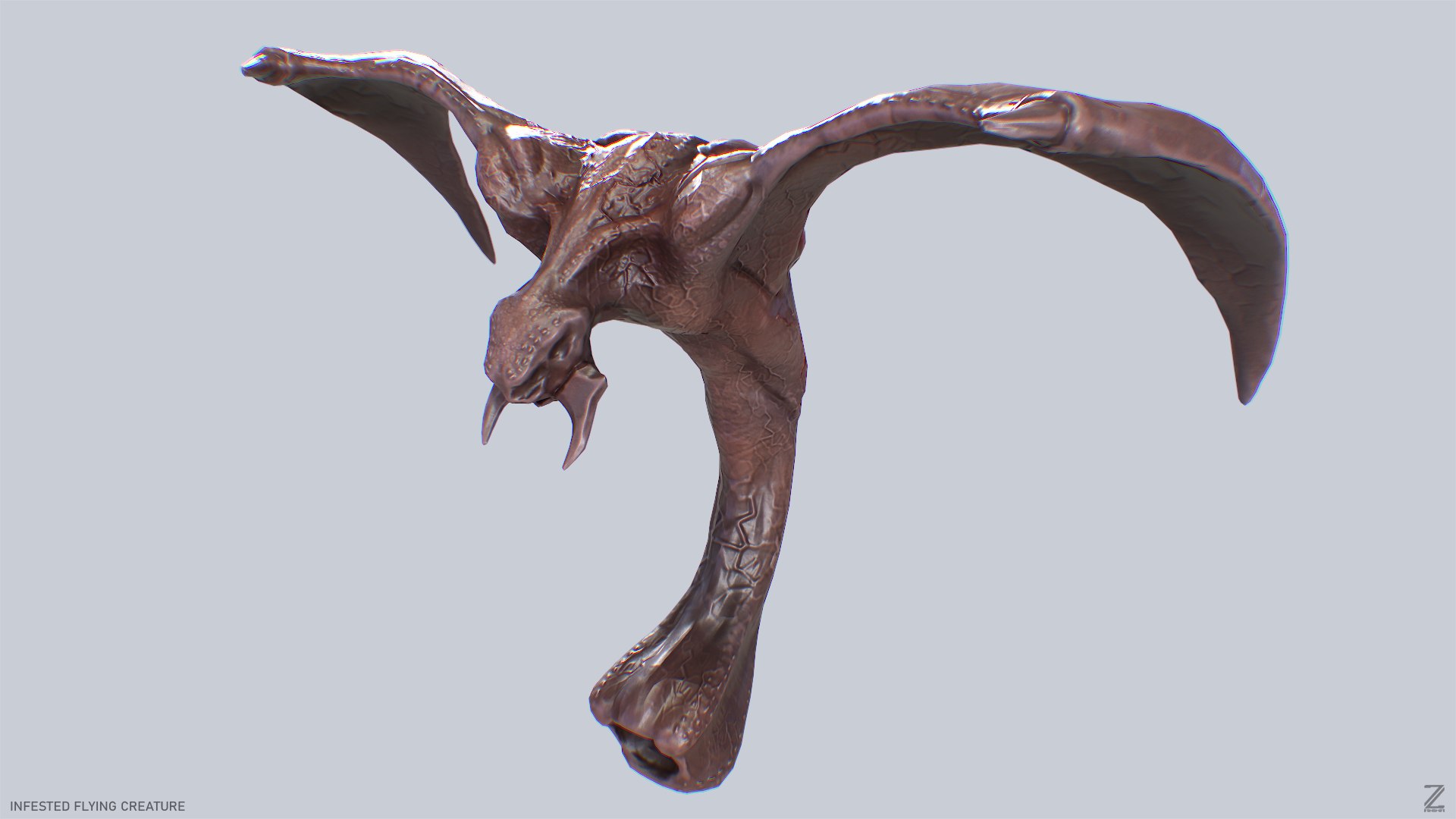 Infested Flying Creature 3D - TurboSquid 2235964