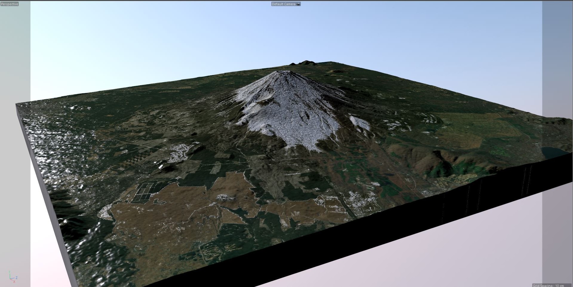 3D Model Mount Fuji - TurboSquid 2003328