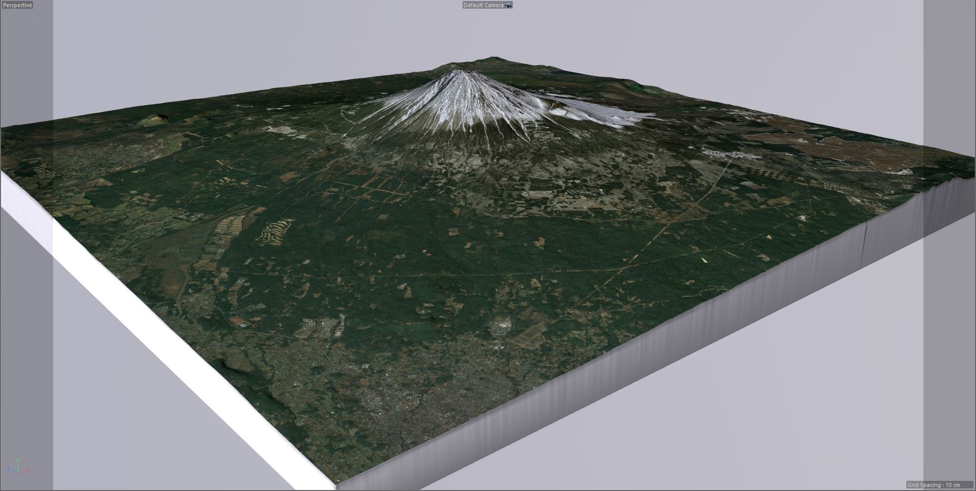 3D Model Mount Fuji - TurboSquid 2003328