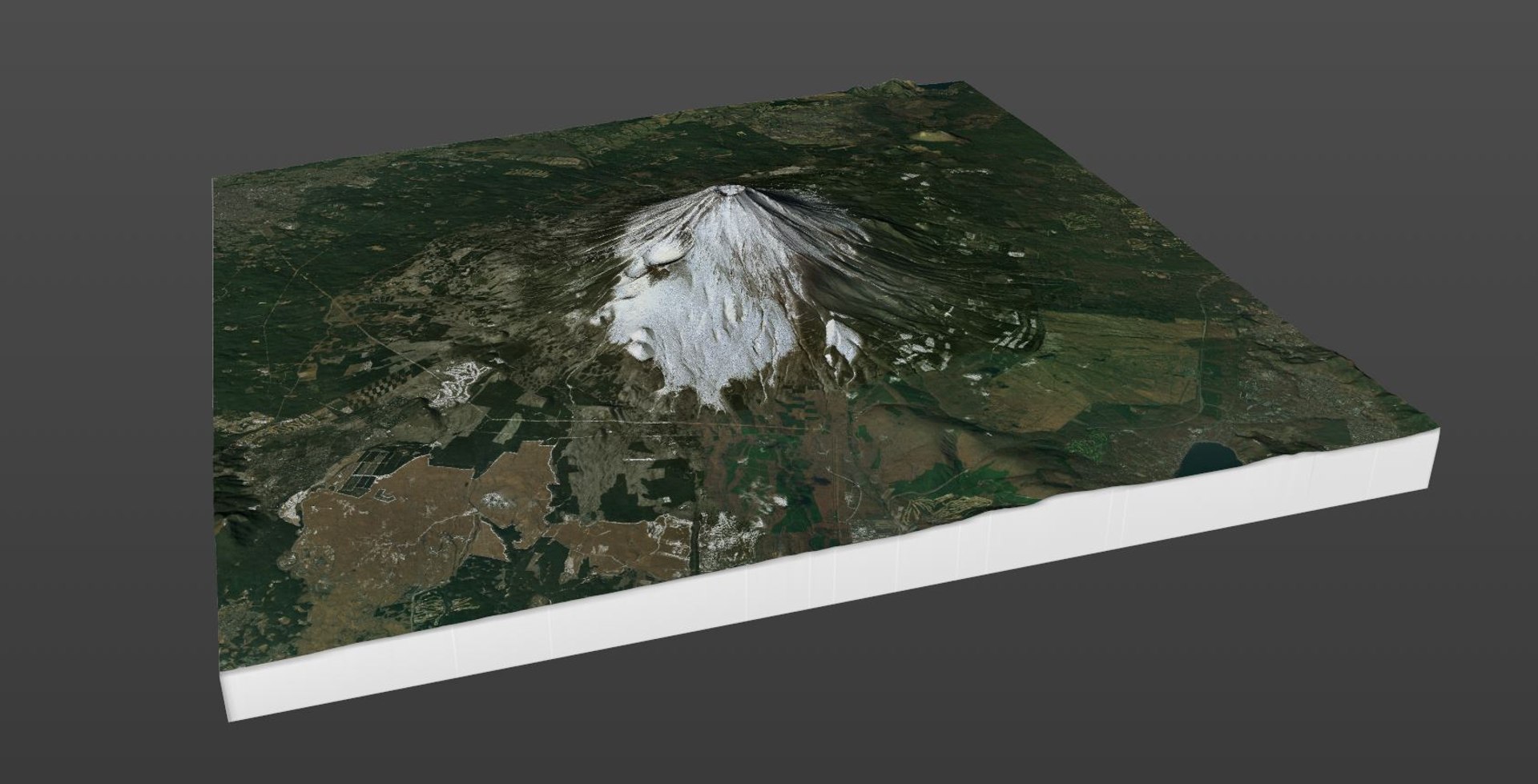 3D Model Mount Fuji - TurboSquid 2003328